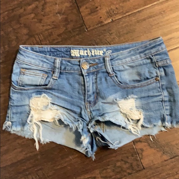 Machine | Shorts | Deconstructed Denim Shorts By Machine Super Soft ...